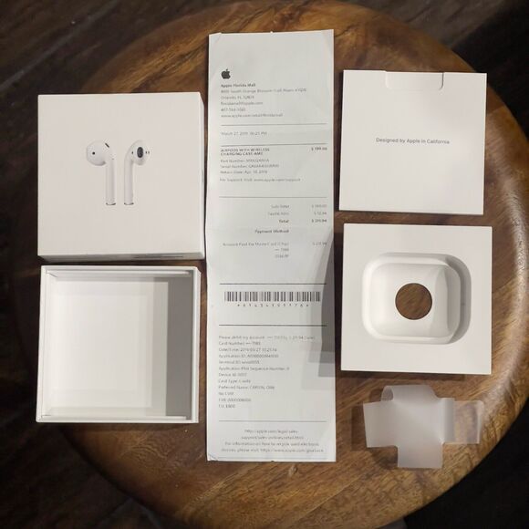 Apple | Headphones | Apple Airpods 2nd Generation Empty Retail Box Only ...